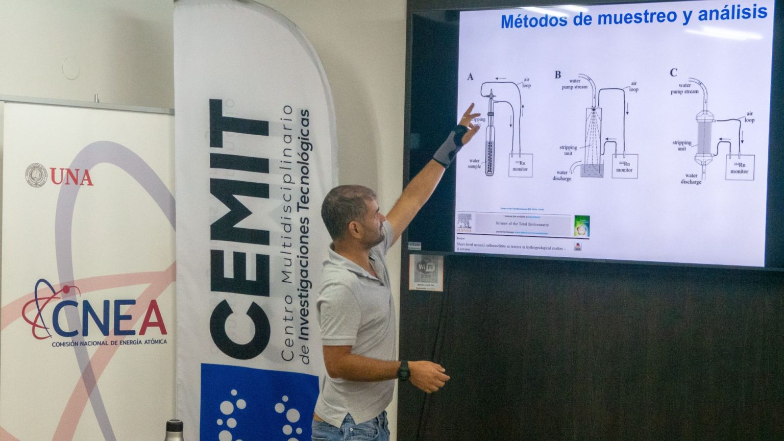 CEMIT y CNEA capacitan en técnicas isotópicas para la gestión del agua ...